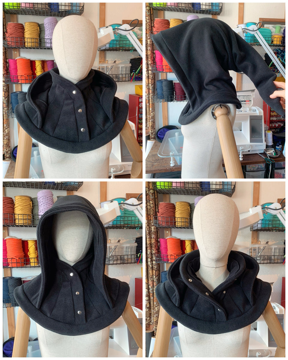 MADE TO ORDER | Stand Alone ‘Kohlili’ Collar + Hood | Any colours ...