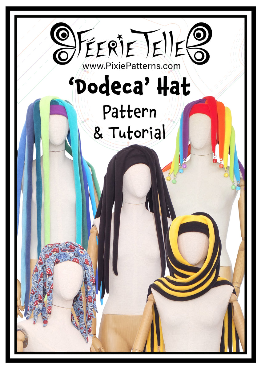 Dodeca Hat - Digital Sewing Pattern + Tutorial Download – Féerie Telle