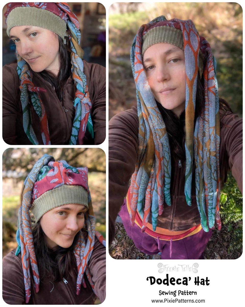 Dodeca Hat - Digital Sewing Pattern + Tutorial Download – Féerie Telle